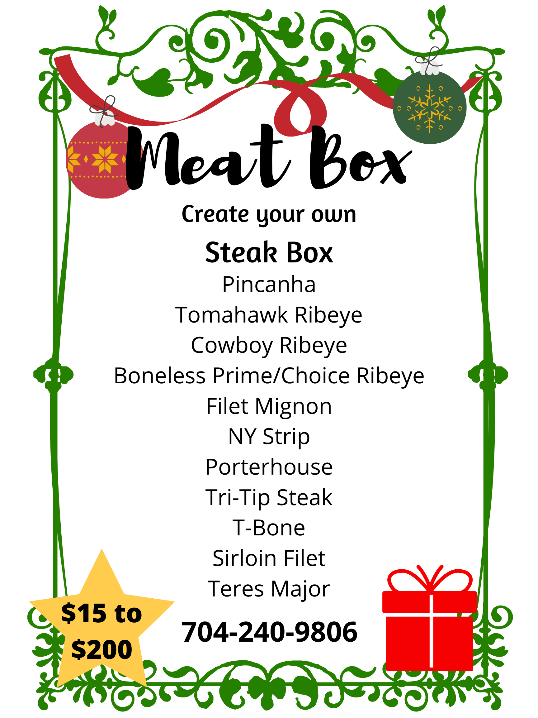Meat Box – Steak – The Meating Place