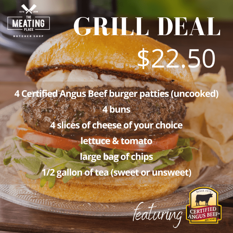 Menus – The Meating Place